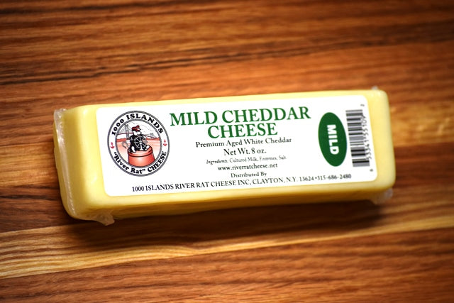 Mild Cheddar Cheese (8 oz.) [3+ months] – Oxxshire Creamery