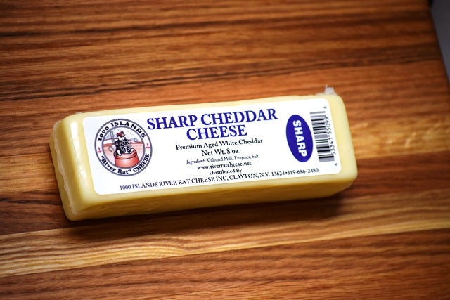 Sharp Cheddar Cheese (8 oz.) [12+ months] – Oxxshire Creamery